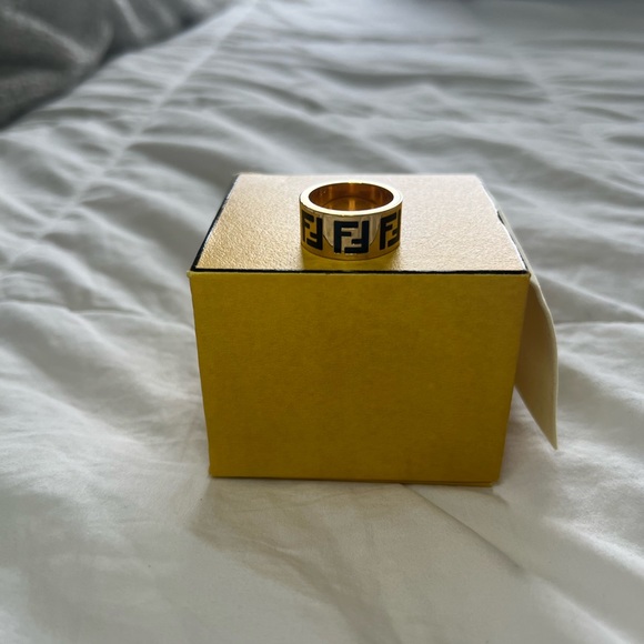 Fendi | Jewelry | Fendi Monogram Ring | Poshmark